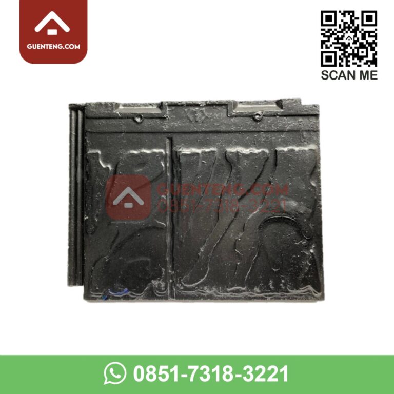 Genteng Beton Flat Tipe Urat Batu CIp Kas Hitam - Guenteng - Toko ...