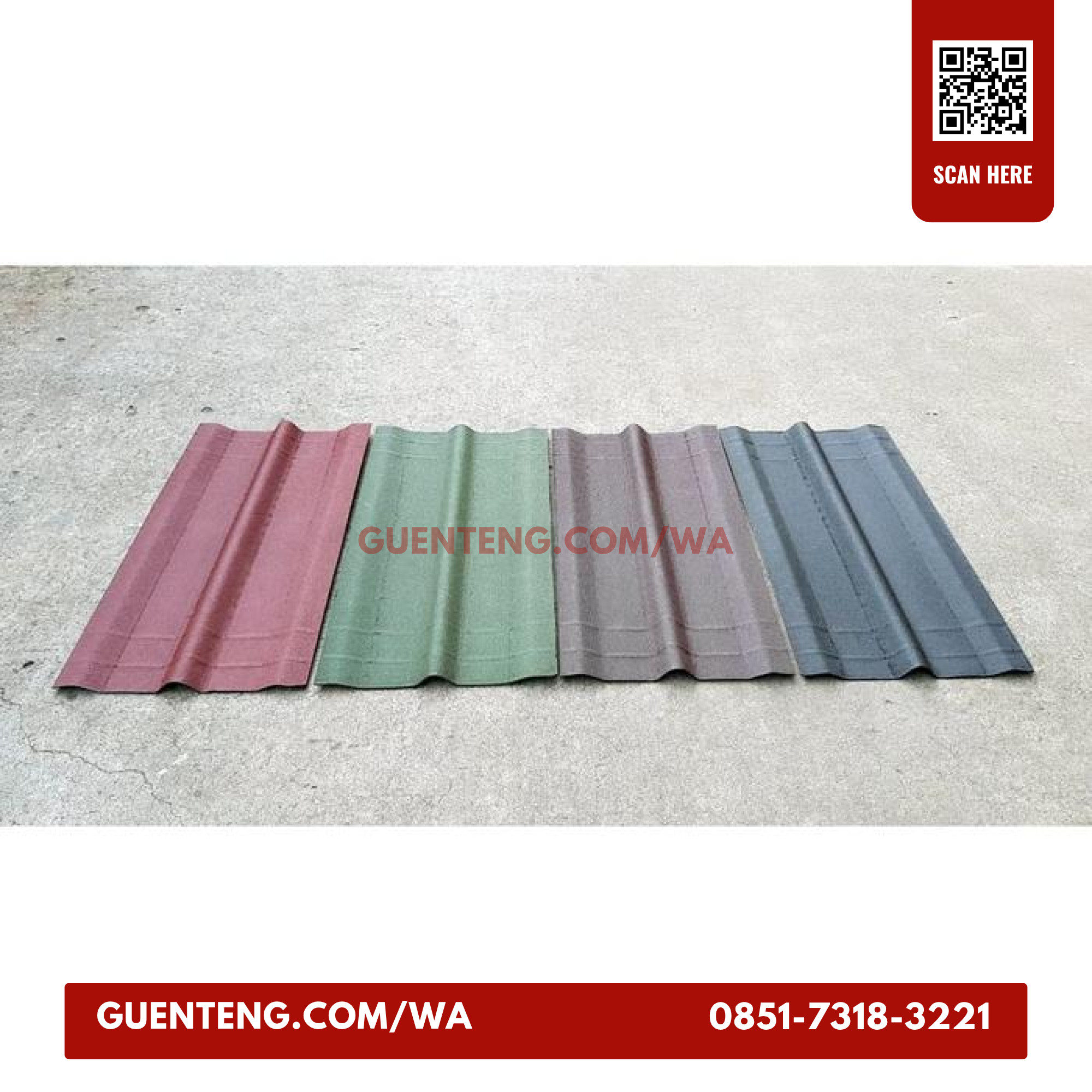 Aksesoris NOK STANDAR / RIDGE STANDARD ONDULINE Green - Guenteng - Toko ...