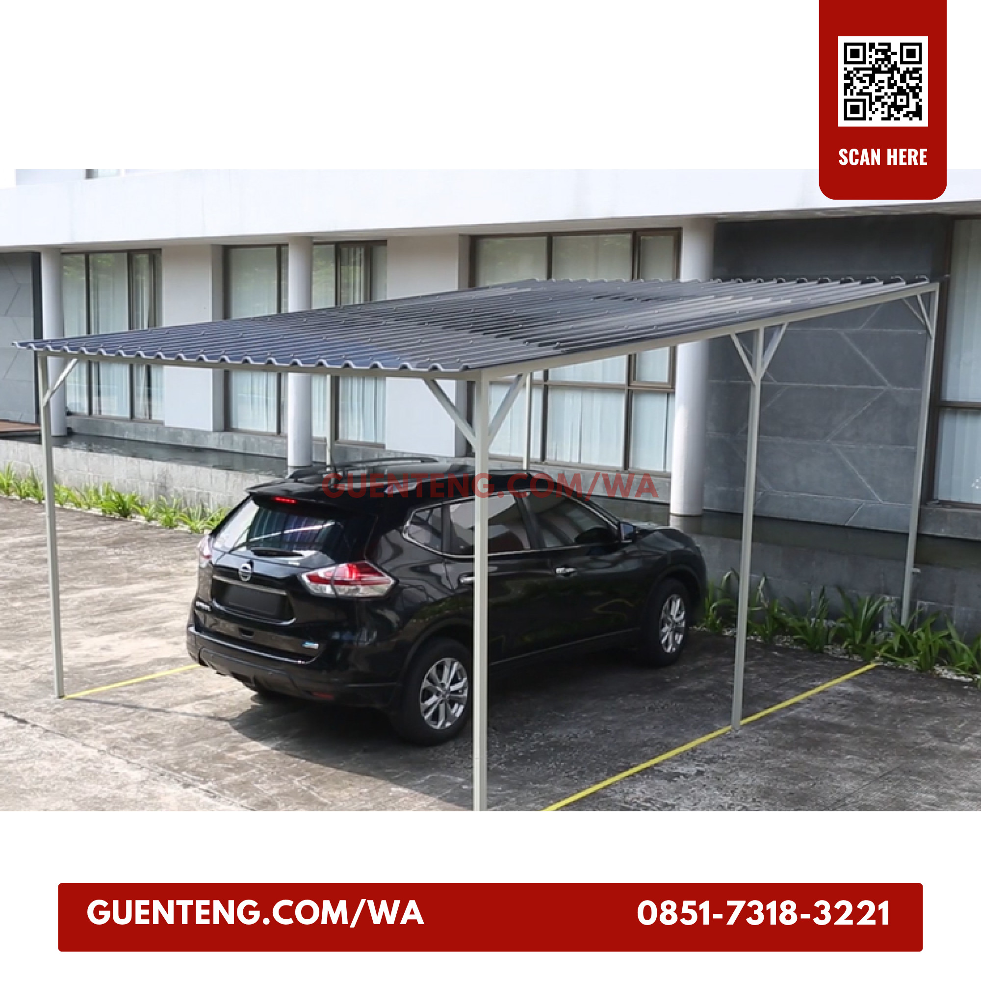 Atap poly Gelombang TWINLITE GRECA Transparan ORIGINAL dan Bergaransi ...