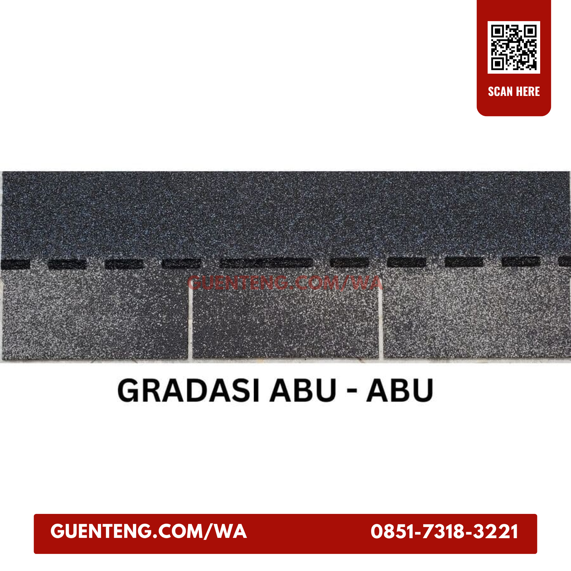 Bali Bitumen Gradasi Abu - Guenteng - Toko Genteng Terdekat Termurah ...