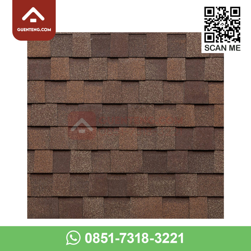 Genteng Aspal Bitumen Tegola Master 6 Mm Warna Bark - Guenteng - Toko ...
