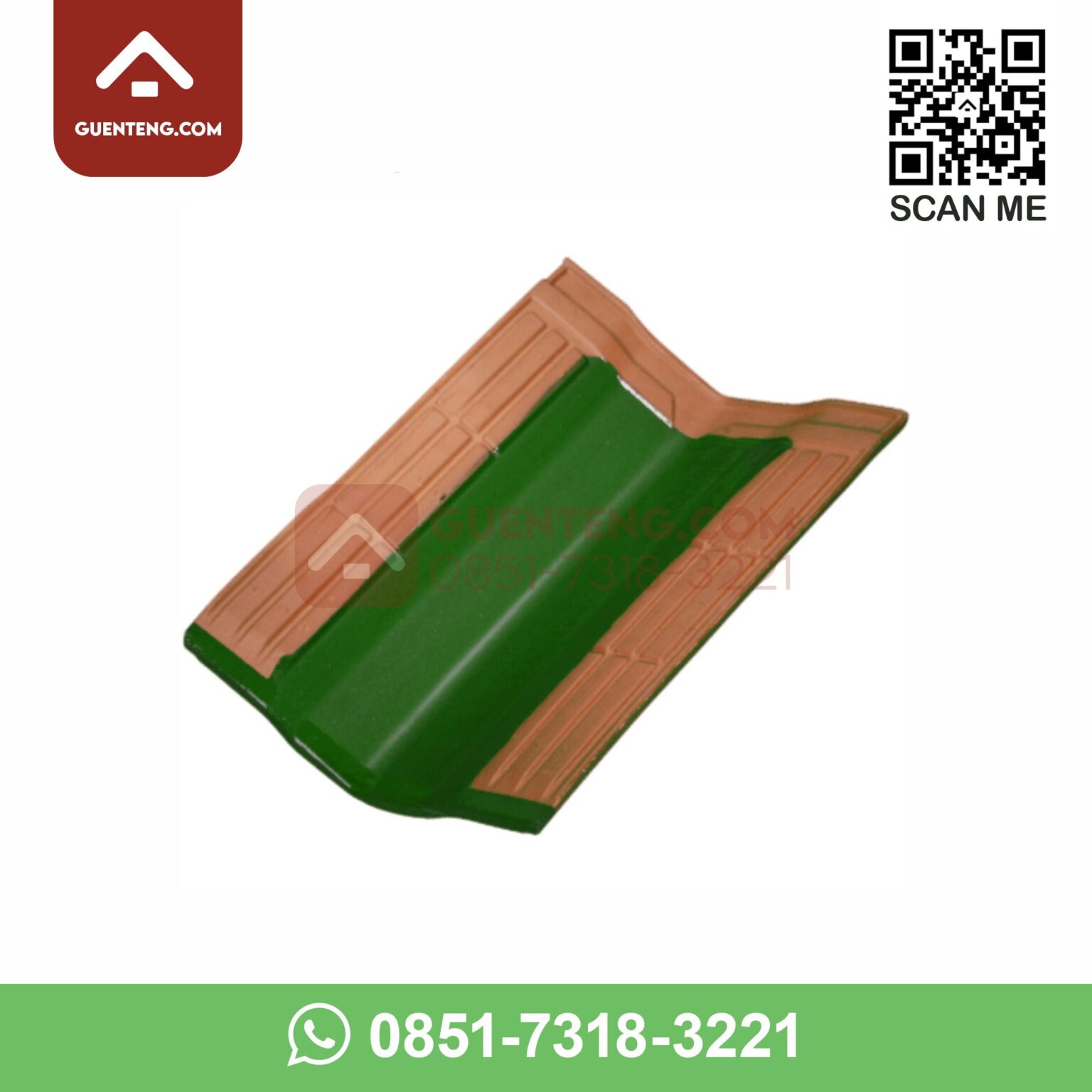 Ujung Nok Kanan KE 7 A Kanmuri Espanica Warna Green - Hijau - Ijo ...