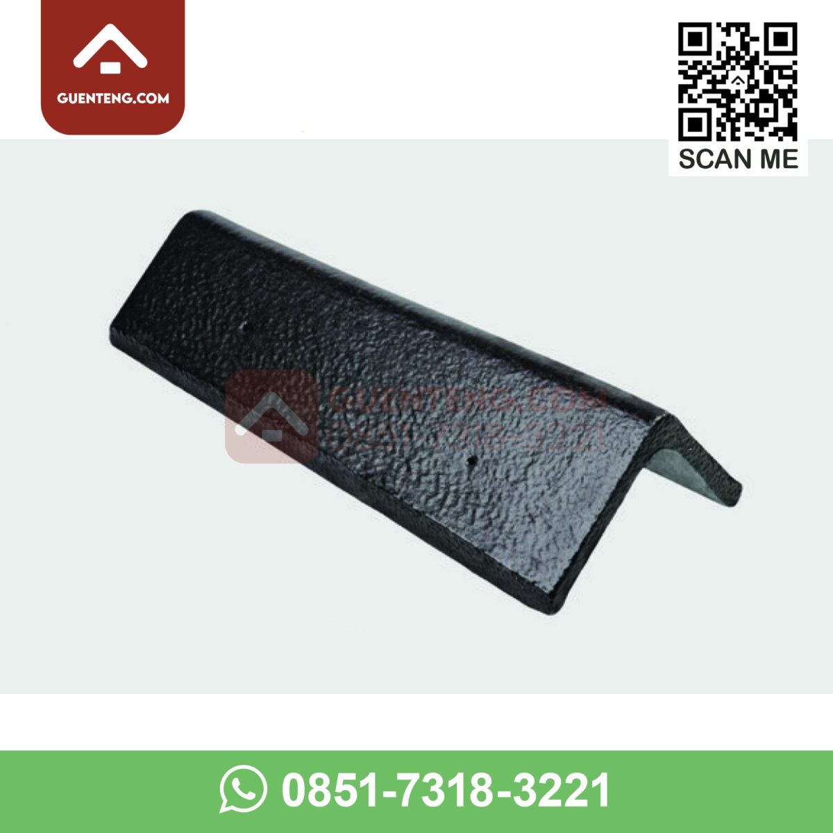 Lisplang Genteng Beton Cisangkan Hitam - Guenteng - Toko Genteng ...