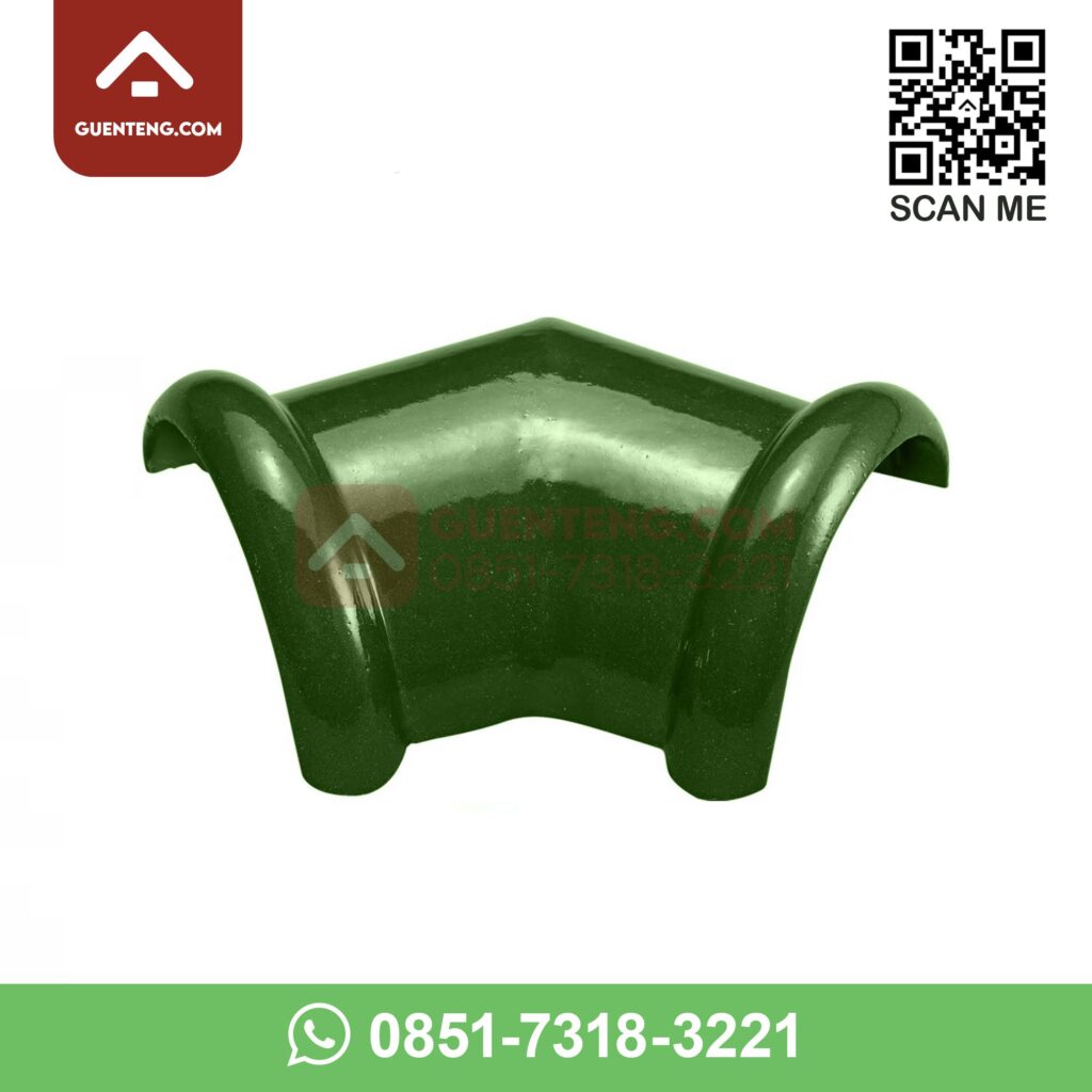 Genteng Dobel-Double Tile KE 13 Kanmuri Espanica Warna Green - Hijau ...