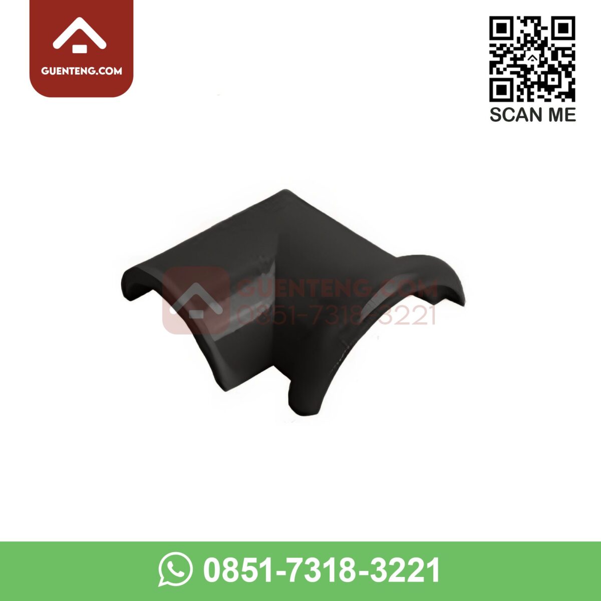 Genteng Ventilasi KE 14 Kanmuri Espanica Warna Diamond Black – Hitam ...