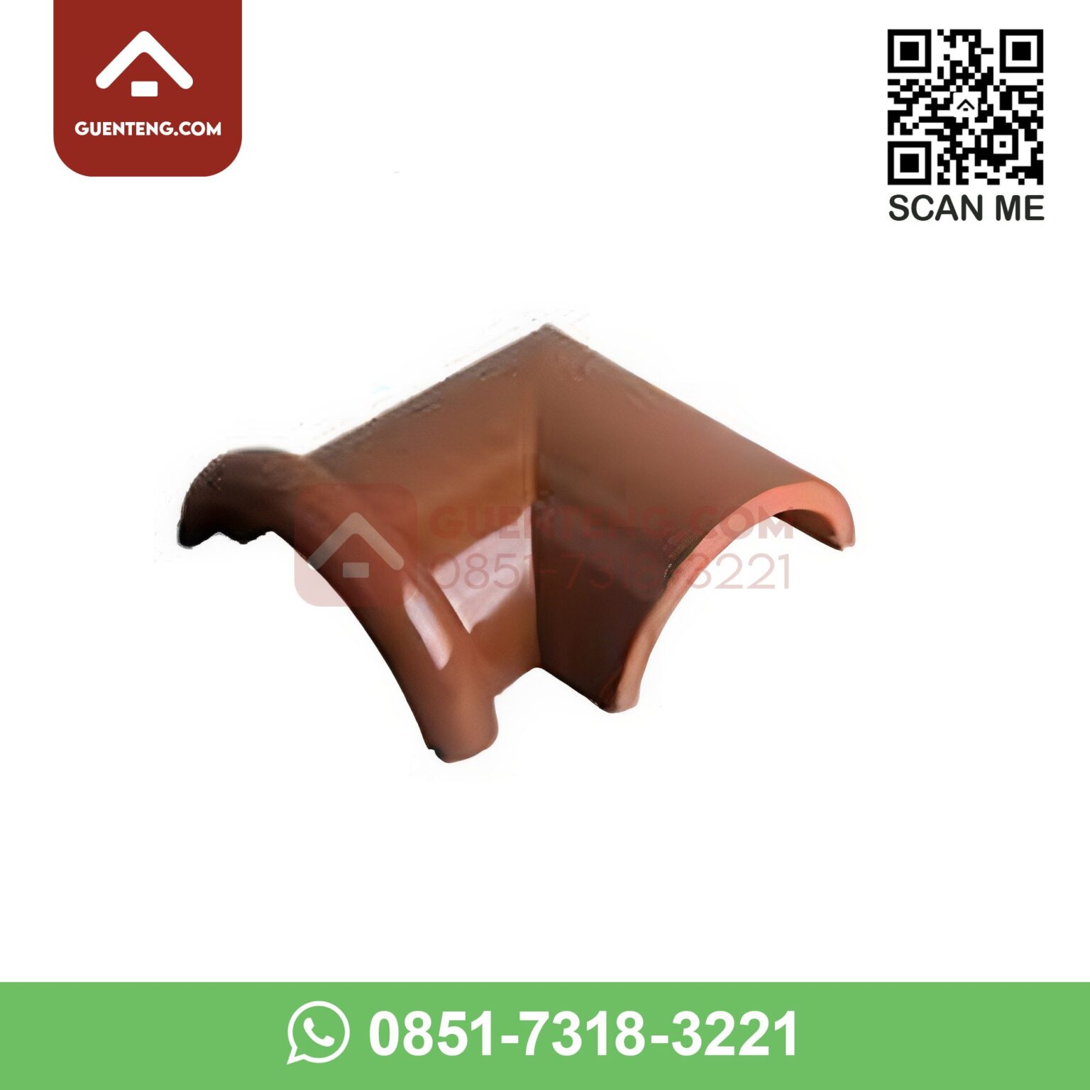Genteng Dobel-Double Tile KE 13 Kanmuri Espanica Warna Natural ...
