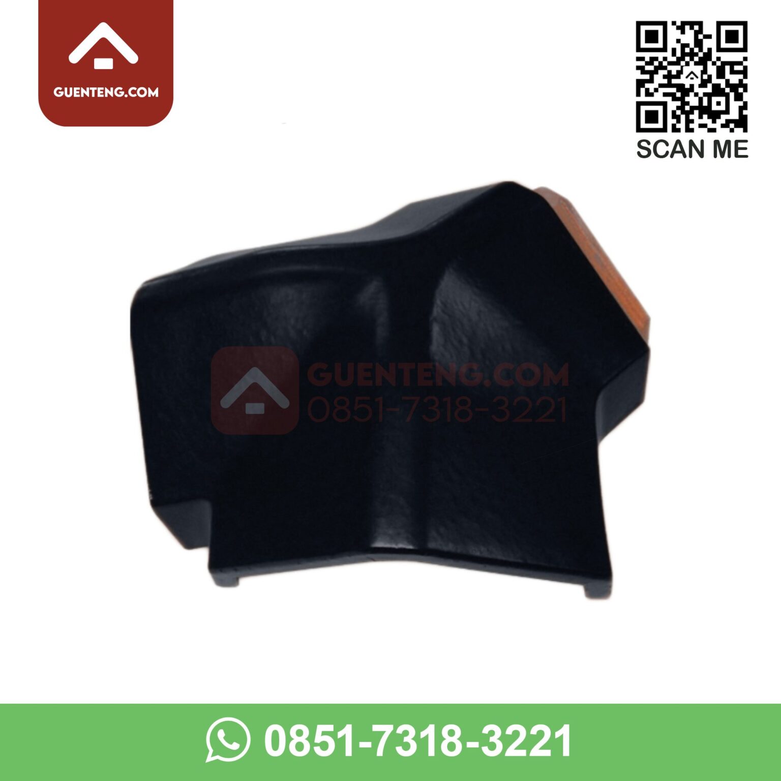 Lisplang Kiri Full Flat KFF 3 warna Onyx Black - Hitam - Guenteng ...