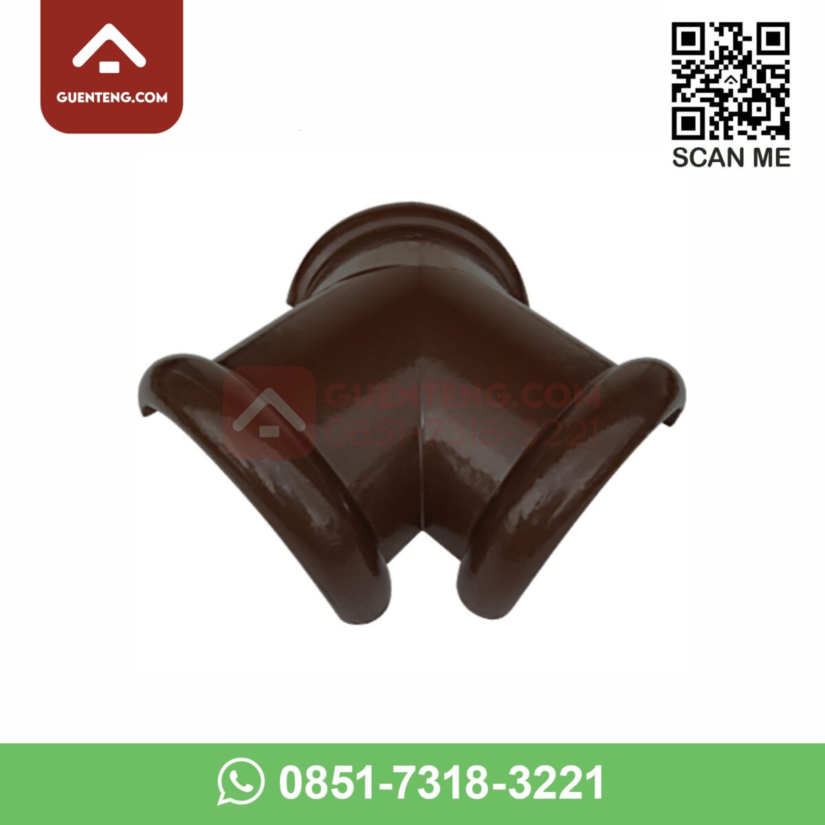 Genteng Dobel-Double Tile KE 13 Kanmuri Espanica Warna Brown - Guenteng ...