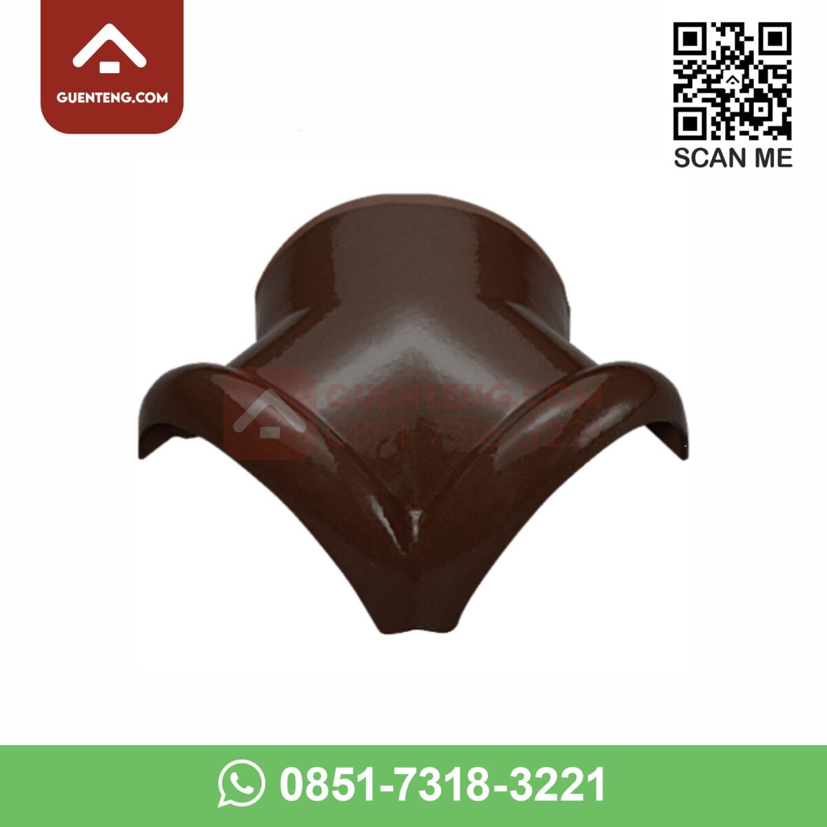 Genteng Dobel-Double Tile KE 13 Kanmuri Espanica Warna Brown - Guenteng ...