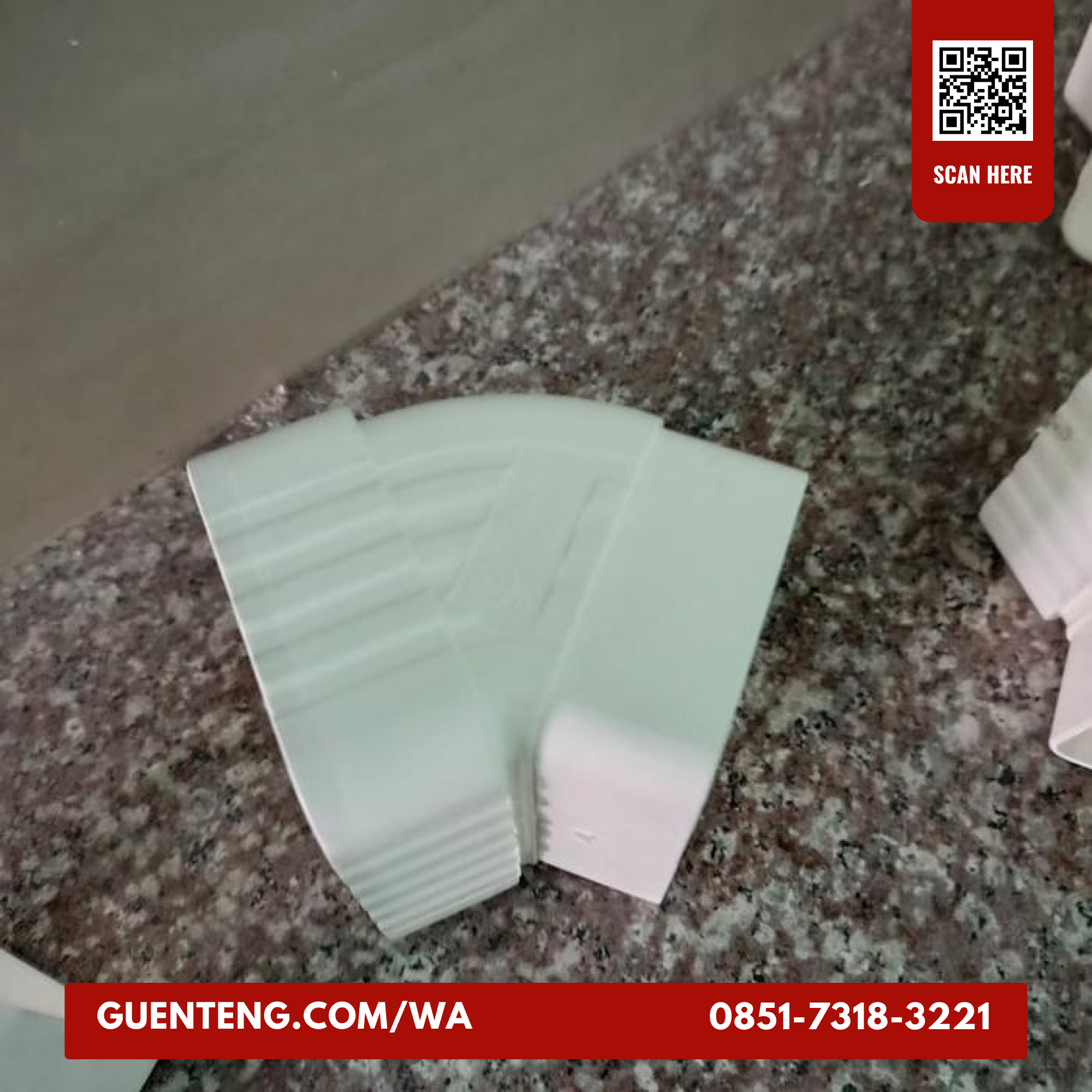 Siku 45 untuk Pipa kotak Talang ALDERON - Guenteng - Toko Genteng ...