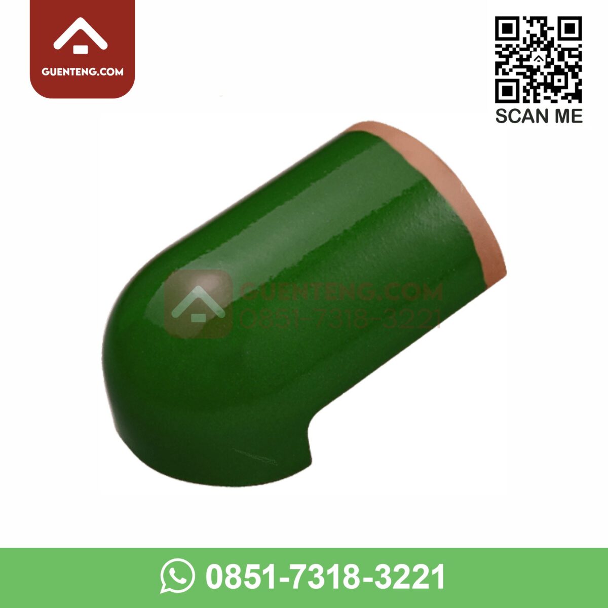 Genteng Dobel-Double Tile KE 13 Kanmuri Espanica Warna Green - Hijau ...